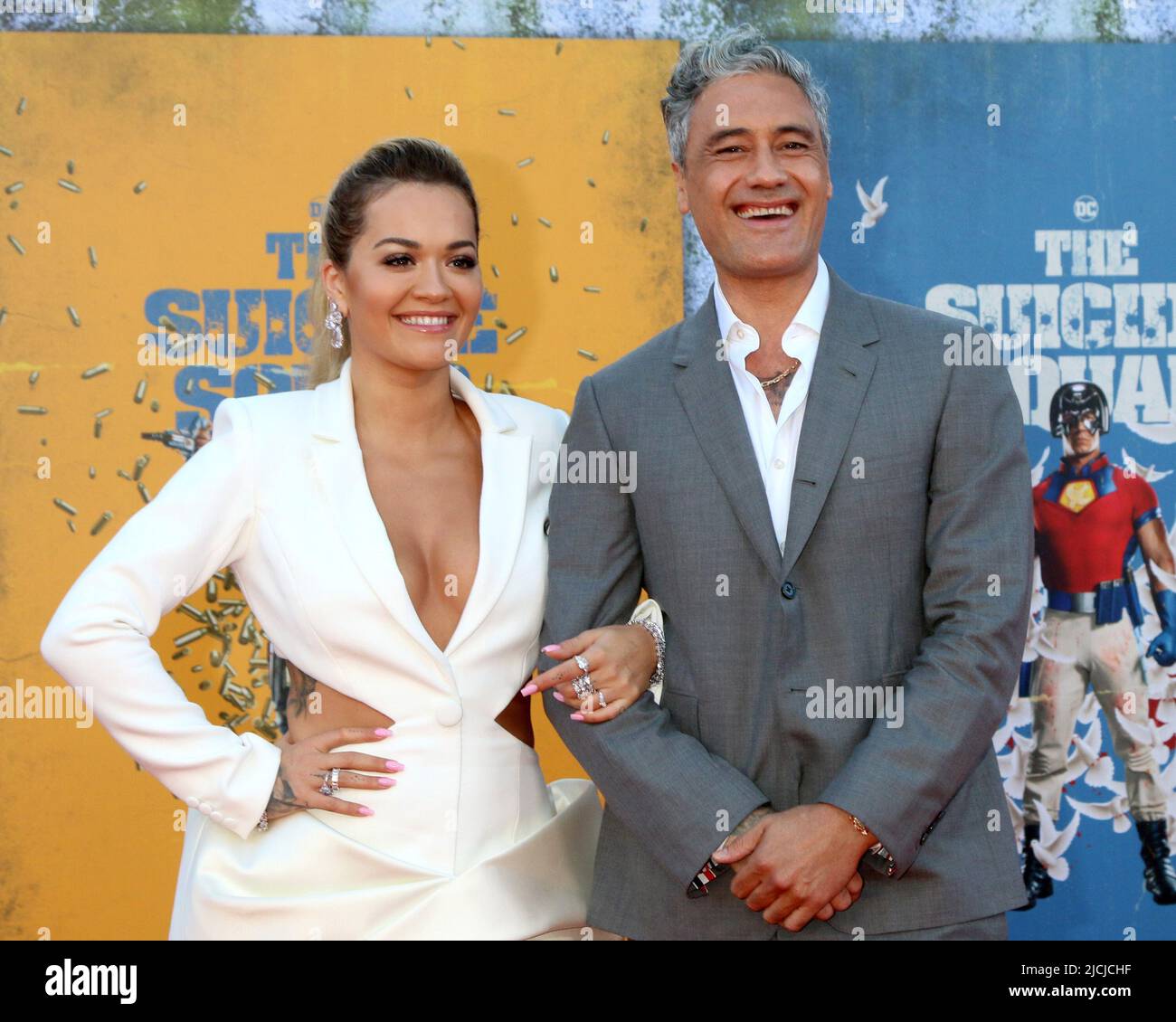 The Suicide Squad Premiere at the Village Theater on August 2, 2021 in ...