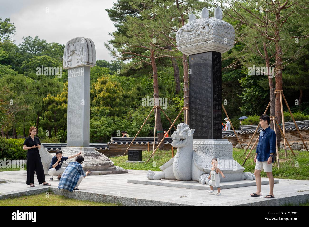 Naksansa Korean Buddhist temple complex in the Jogye order in Gangwon ...