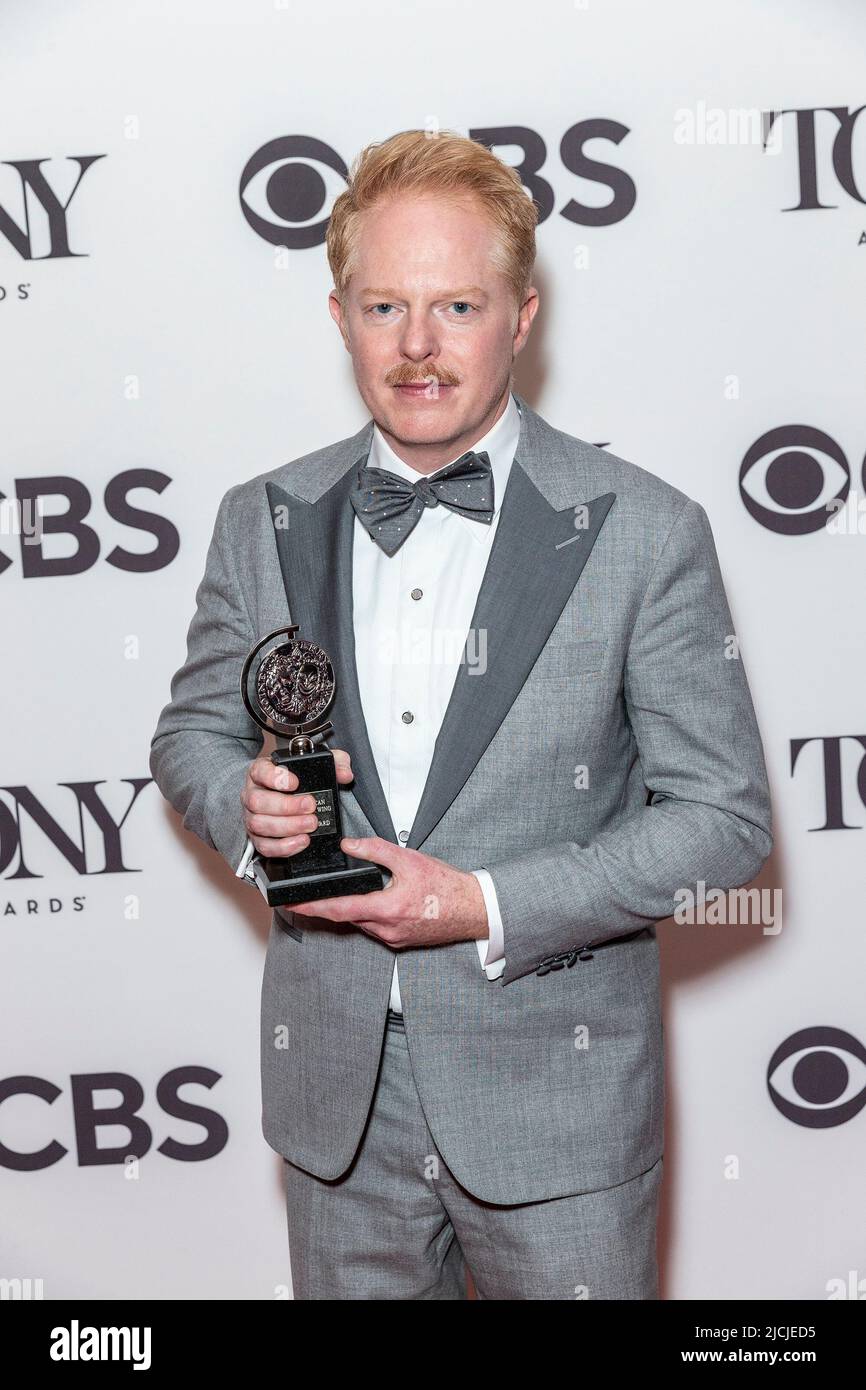 June 12, 2022, New York, New York, USA: Jesse Tyler Ferguson winner of ...