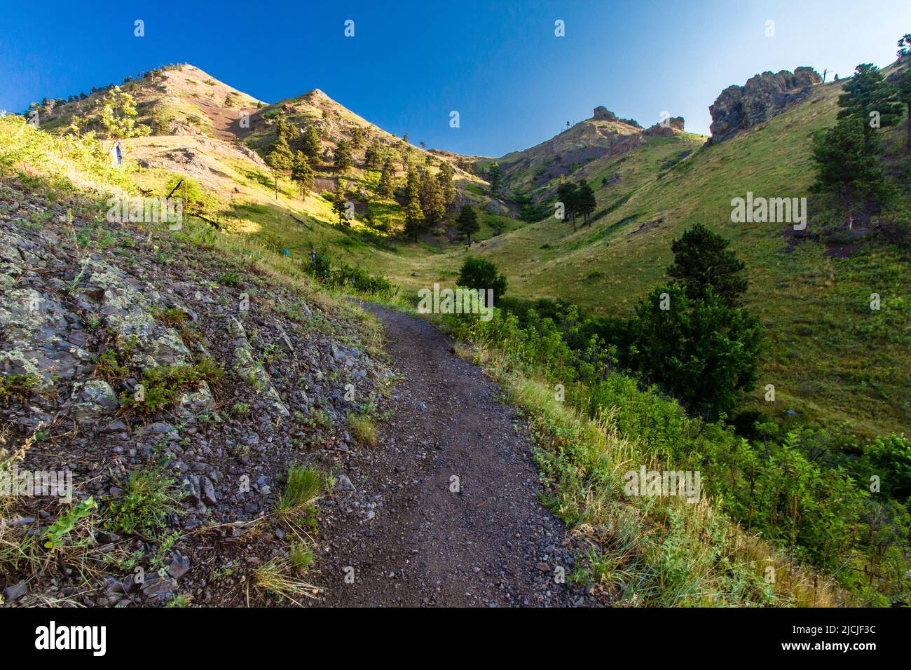 Bear Butte State Park in Summer, South Dakota Stock Photo - Alamy