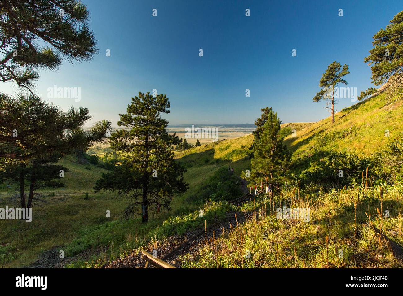 Bear Butte State Park in Summer, South Dakota Stock Photo - Alamy