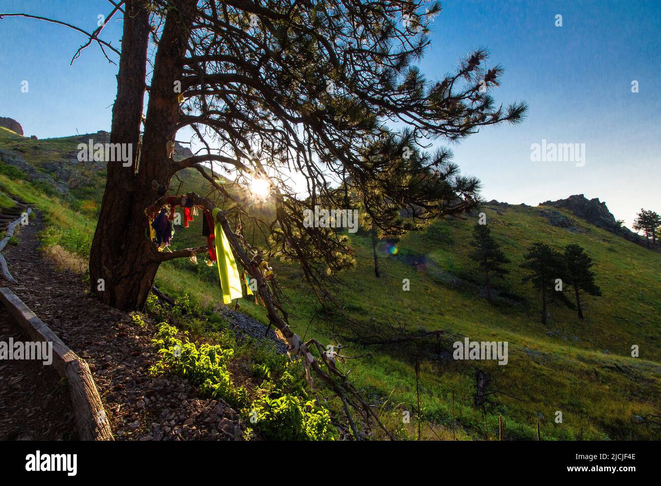 Bear Butte State Park in Summer, South Dakota Stock Photo - Alamy