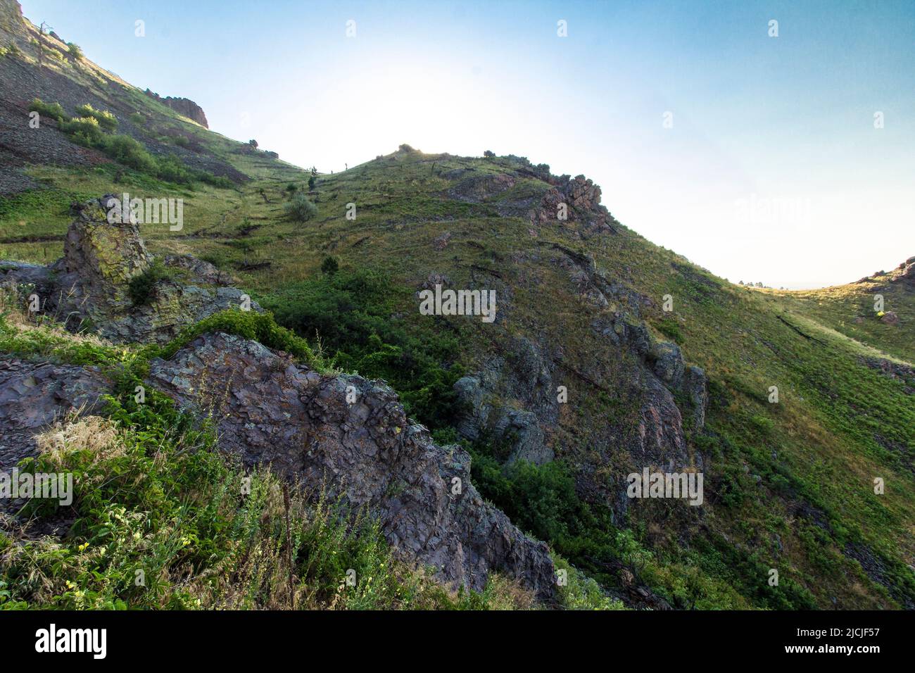 Bear Butte State Park in Summer, South Dakota Stock Photo - Alamy