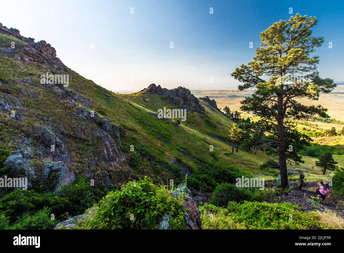 Bear Butte State Park in Summer, South Dakota Stock Photo - Alamy