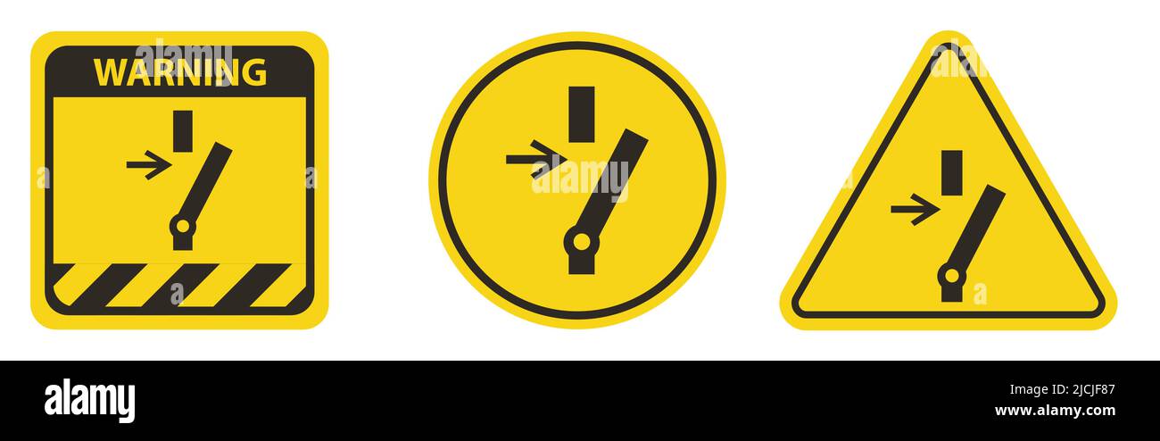 Disconnect Before Carrying Out Maintenance Or Repair Symbol Sign Stock ...