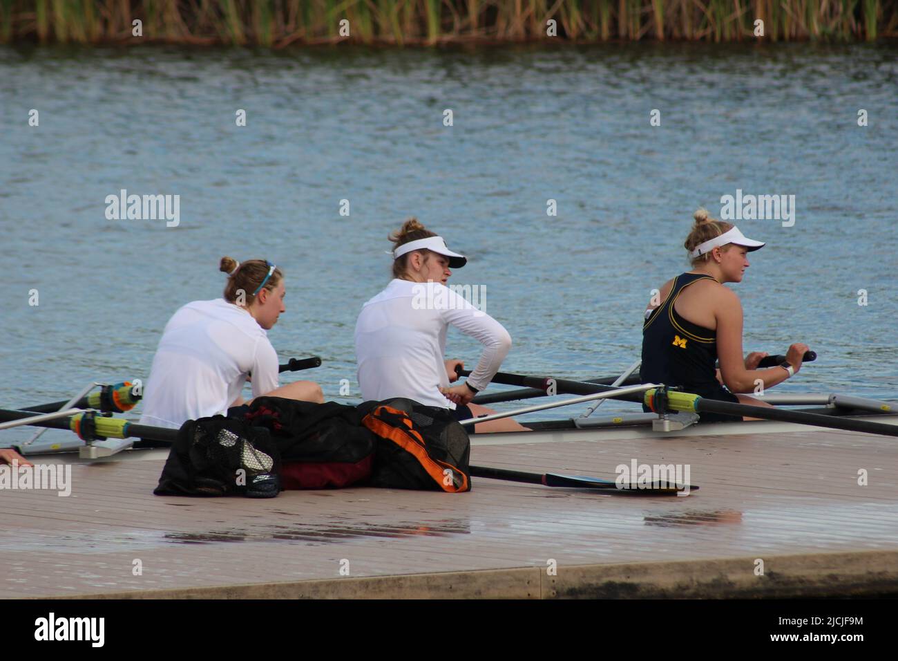 2022 University of Michigan womens team at big ten invitational regatta ...