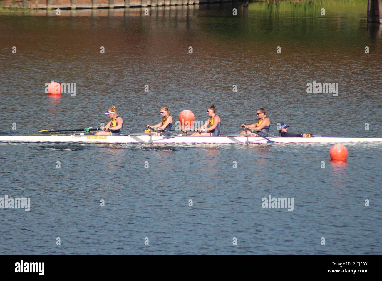 2022 University of Michigan womens team at big ten invitational regatta ...