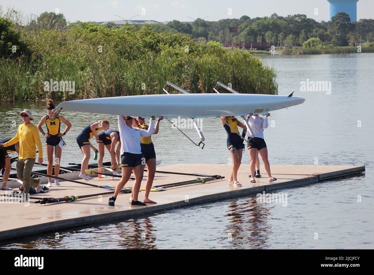 2022 University of Michigan womens team at big ten invitational regatta ...