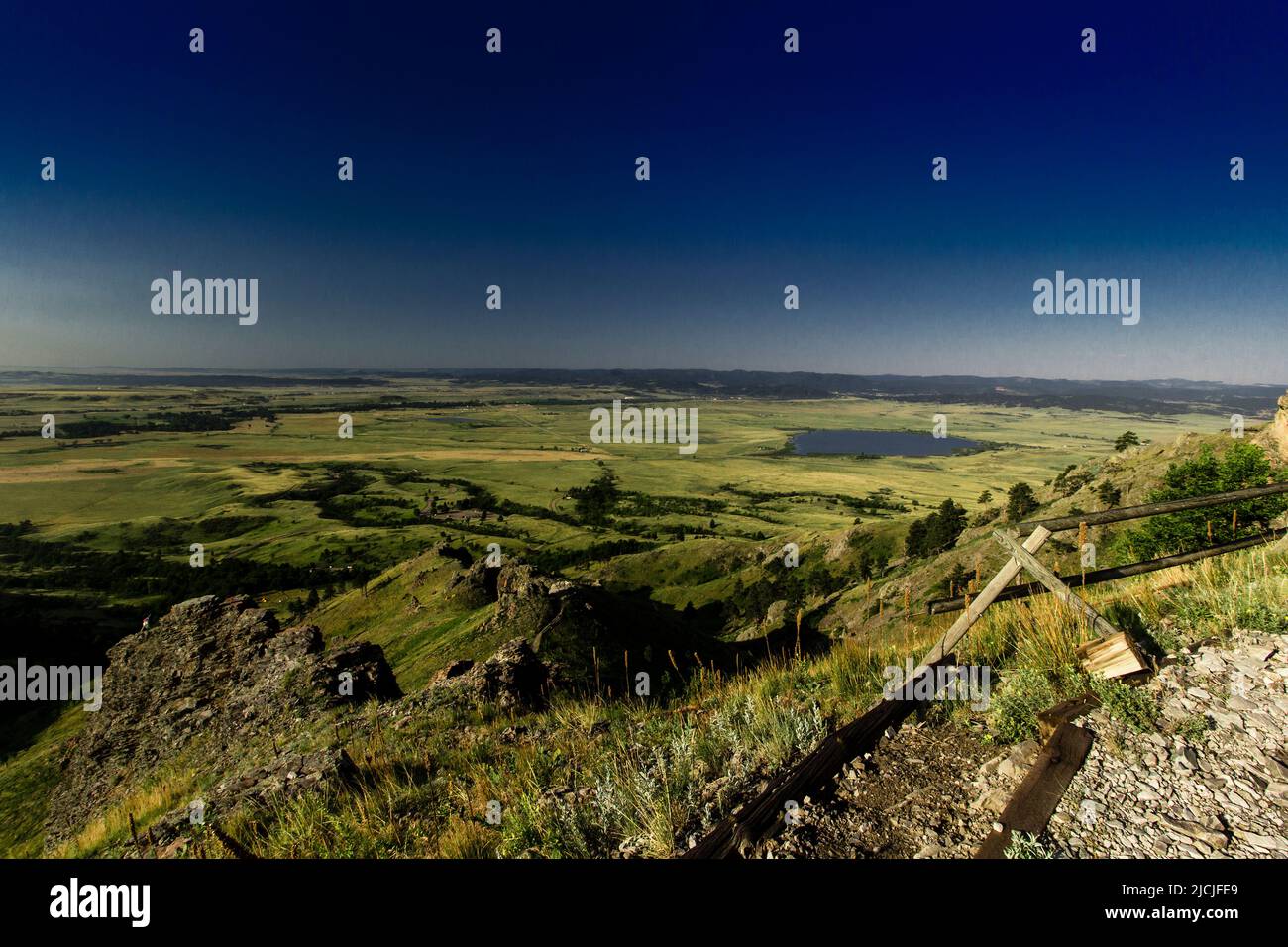 Bear Butte State Park in Summer, South Dakota Stock Photo - Alamy