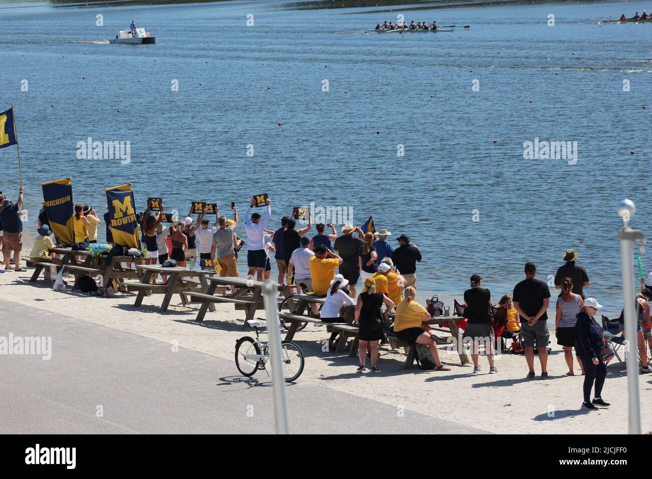 2022 University of Michigan womens team at big ten invitational regatta ...