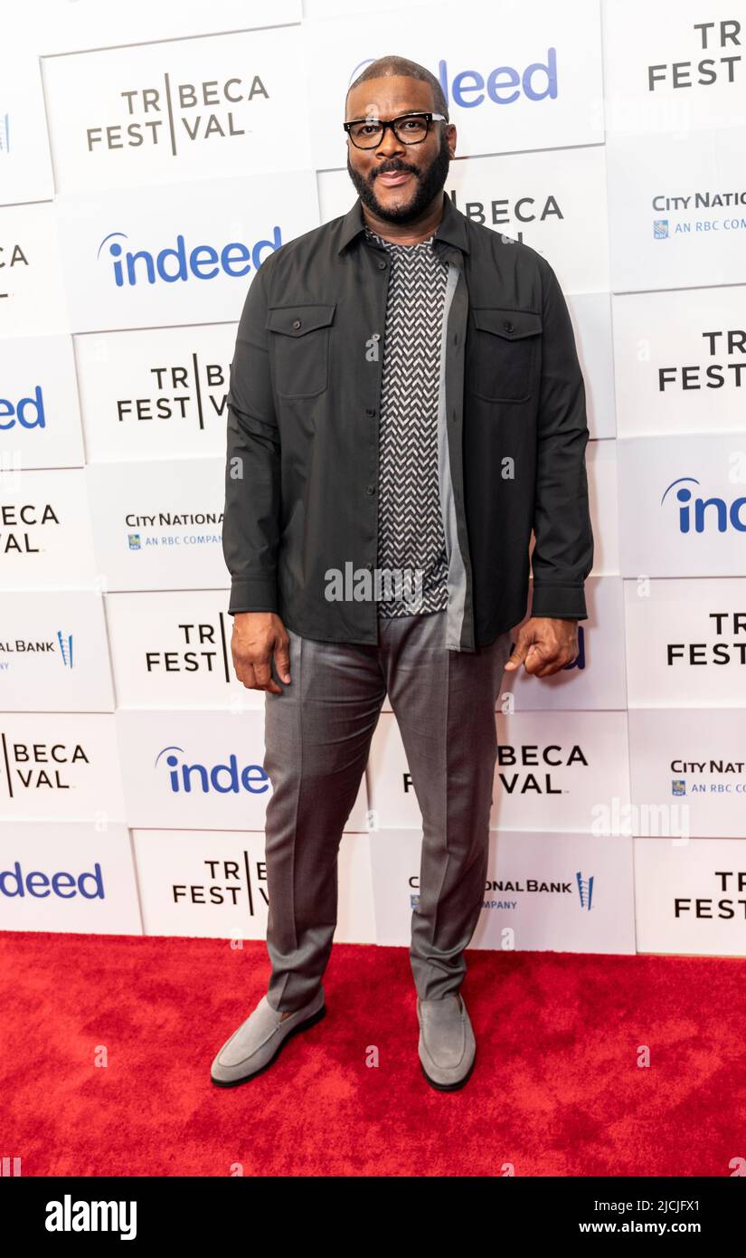 New York, NY - June 13, 2022: Tyler Perry attends Tribeca Film Festival ...