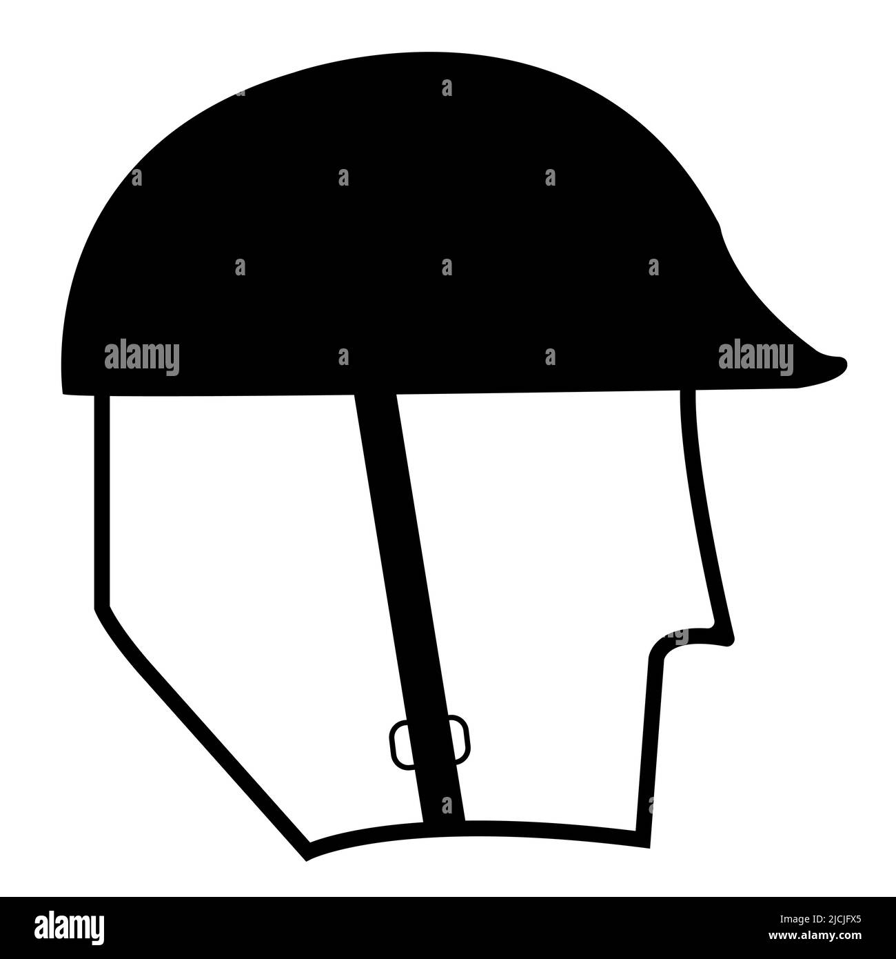 Symbol Wear Head Protection Sign Isolate On White Background,Vector ...