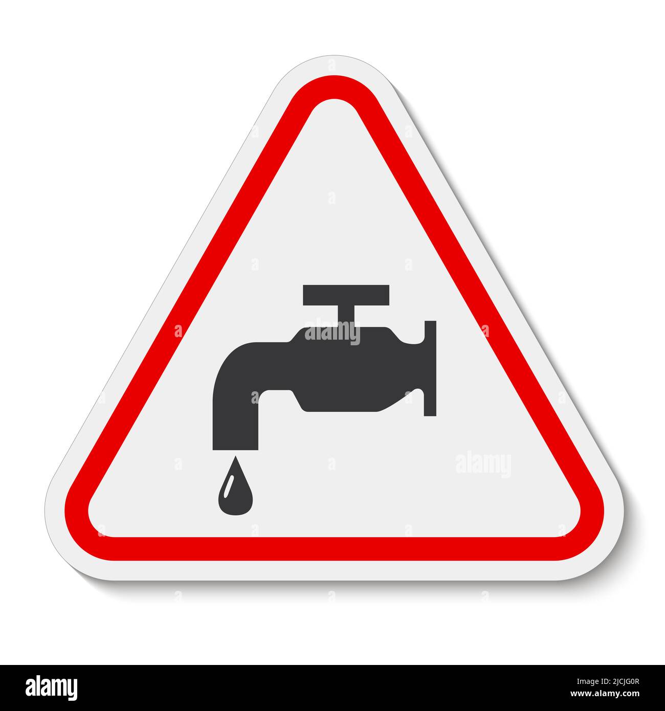 No water tap sign on white Background Stock Vector Image & Art - Alamy
