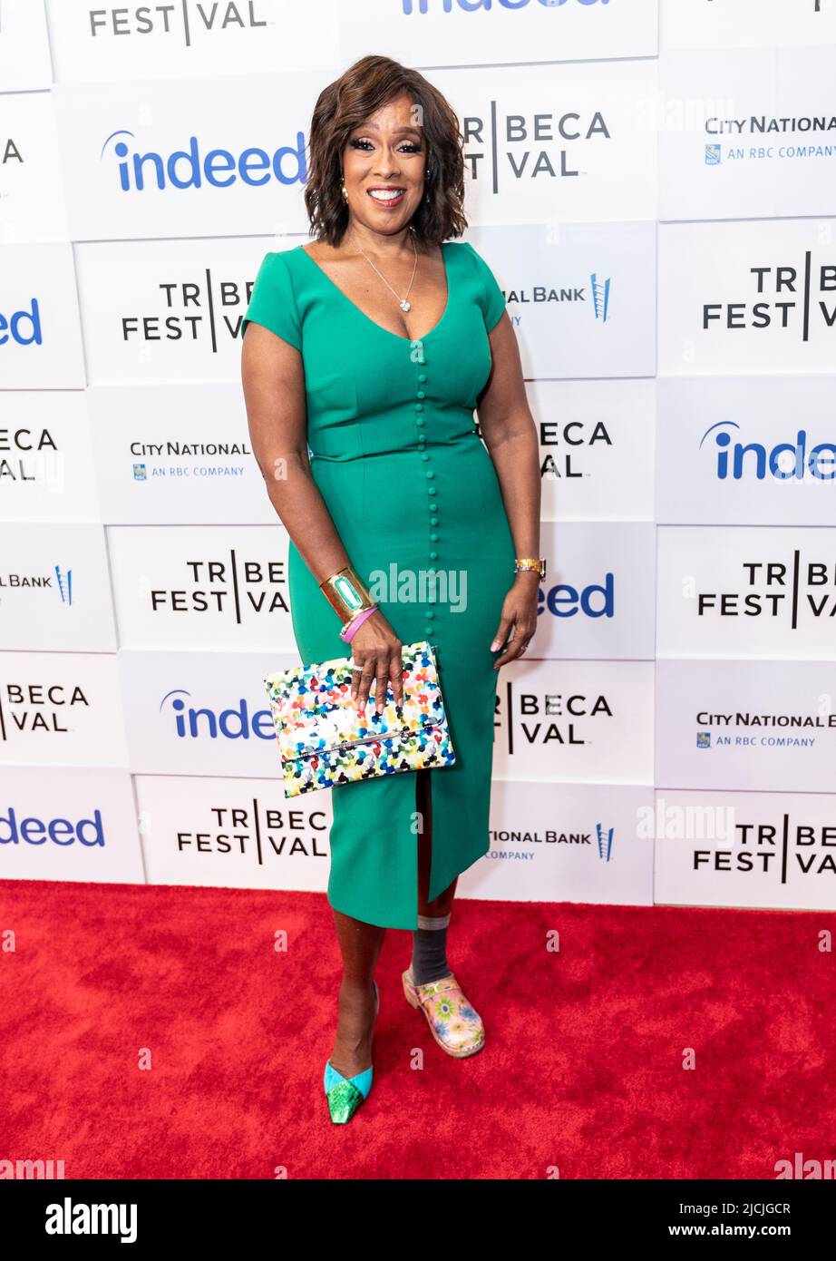 New York on June 13, 2022. Gale King attends Tribeca Film Festival ...