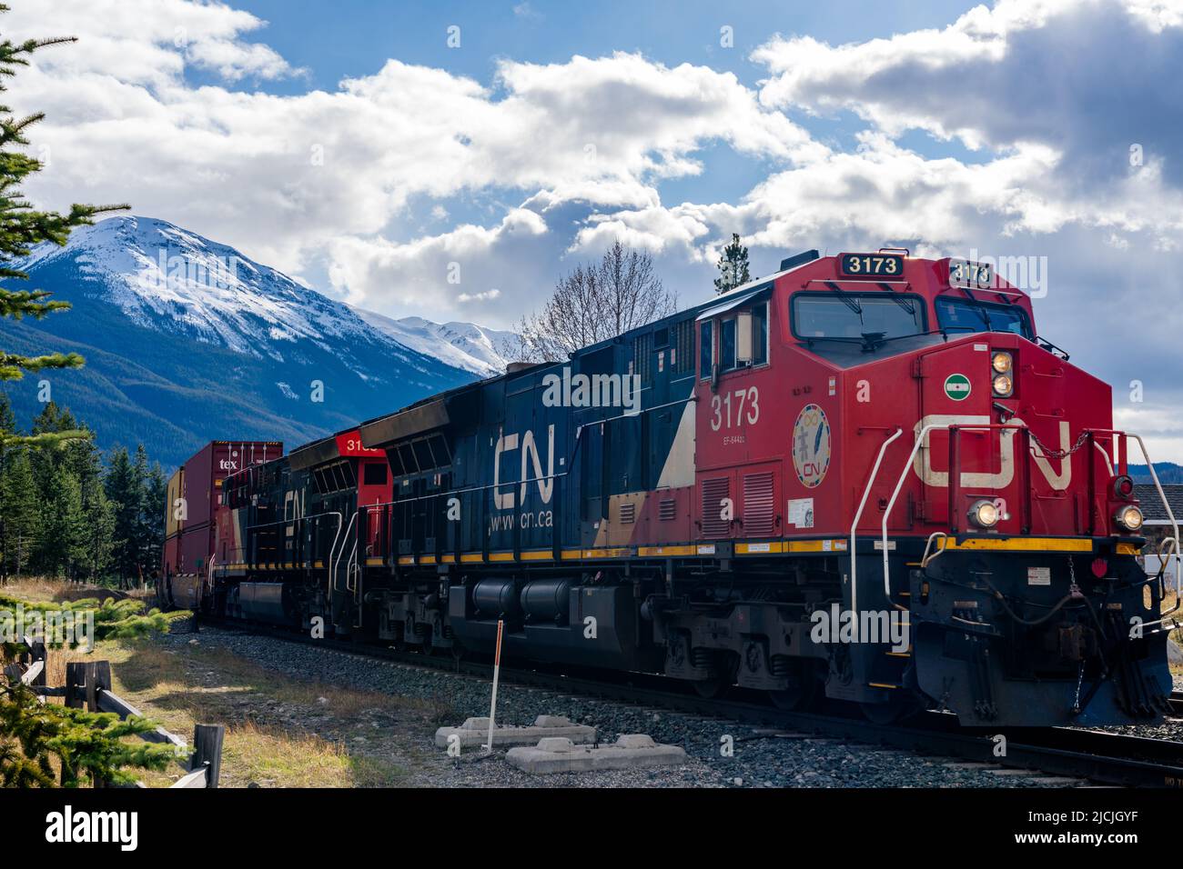 Canadian national rail hi-res stock photography and images - Alamy