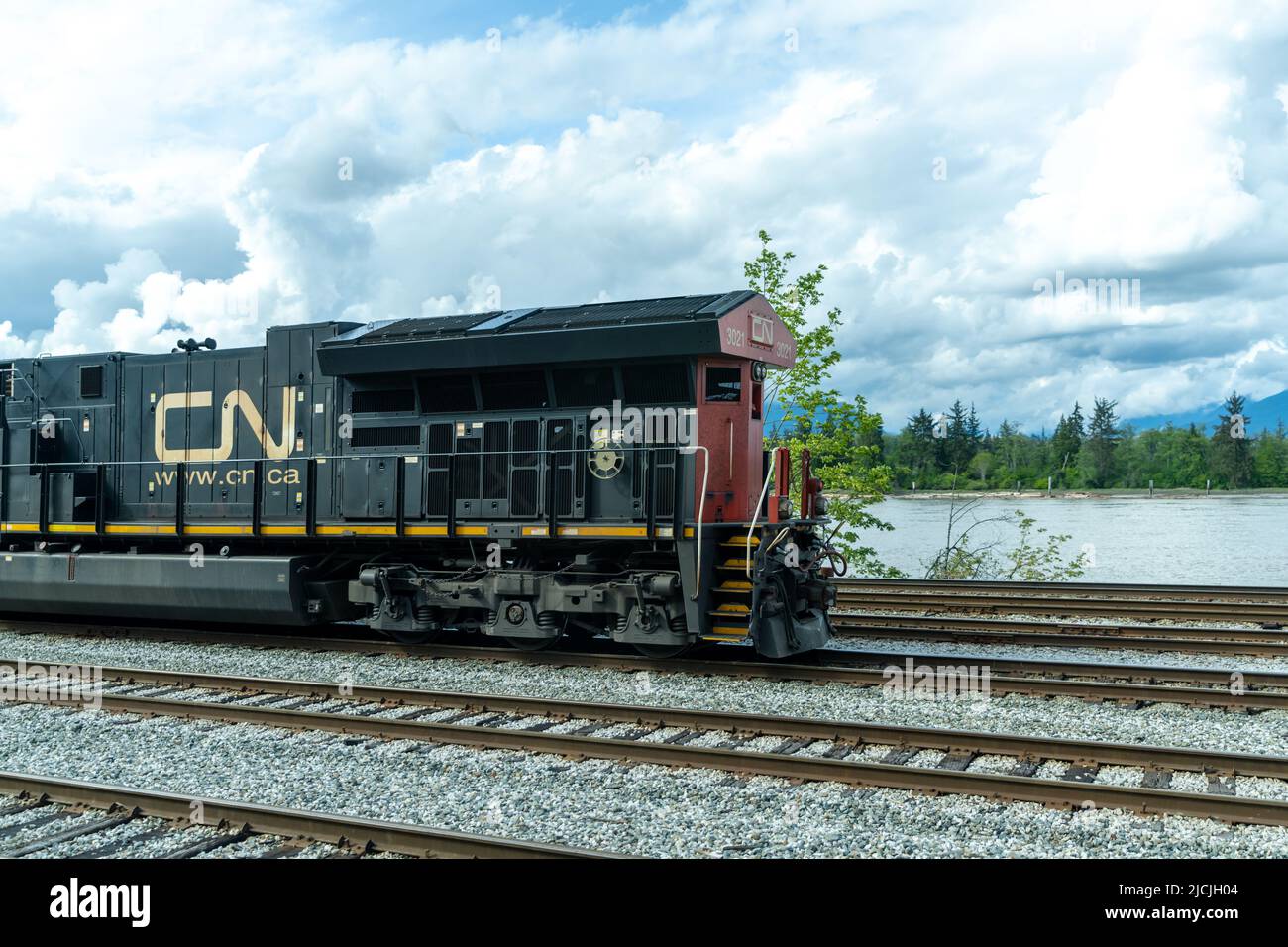 Canadian national rail hi-res stock photography and images - Alamy