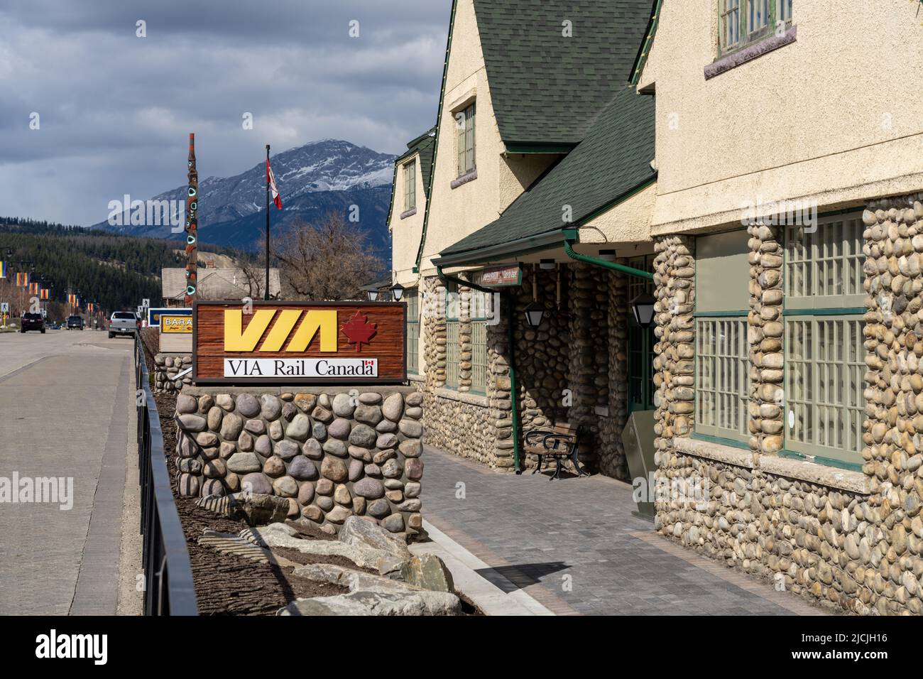 Railway station jasper hi-res stock photography and images - Alamy