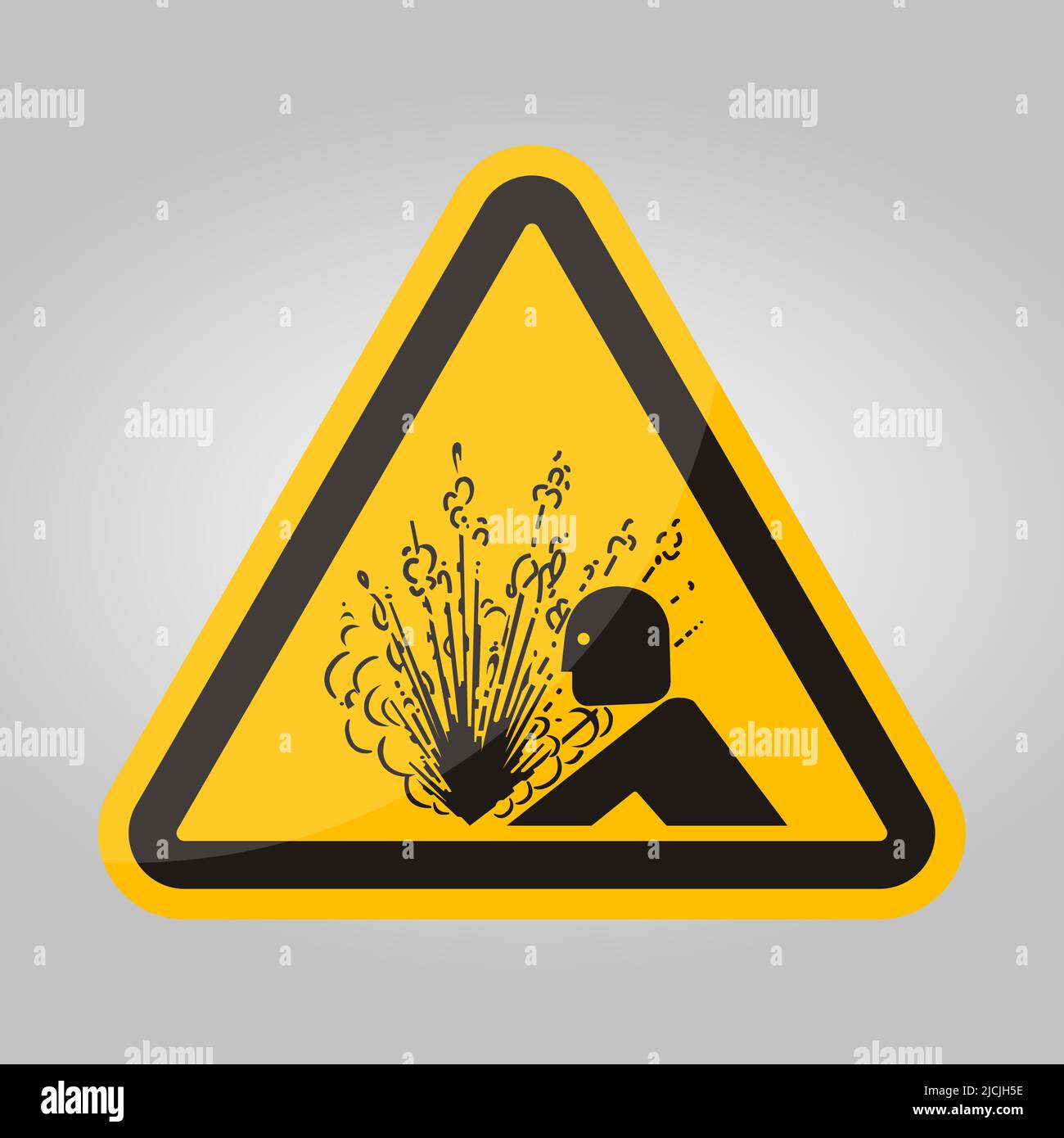 Explosion Release Of Pressure Symbol Sign, Vector Illustration, Isolate ...