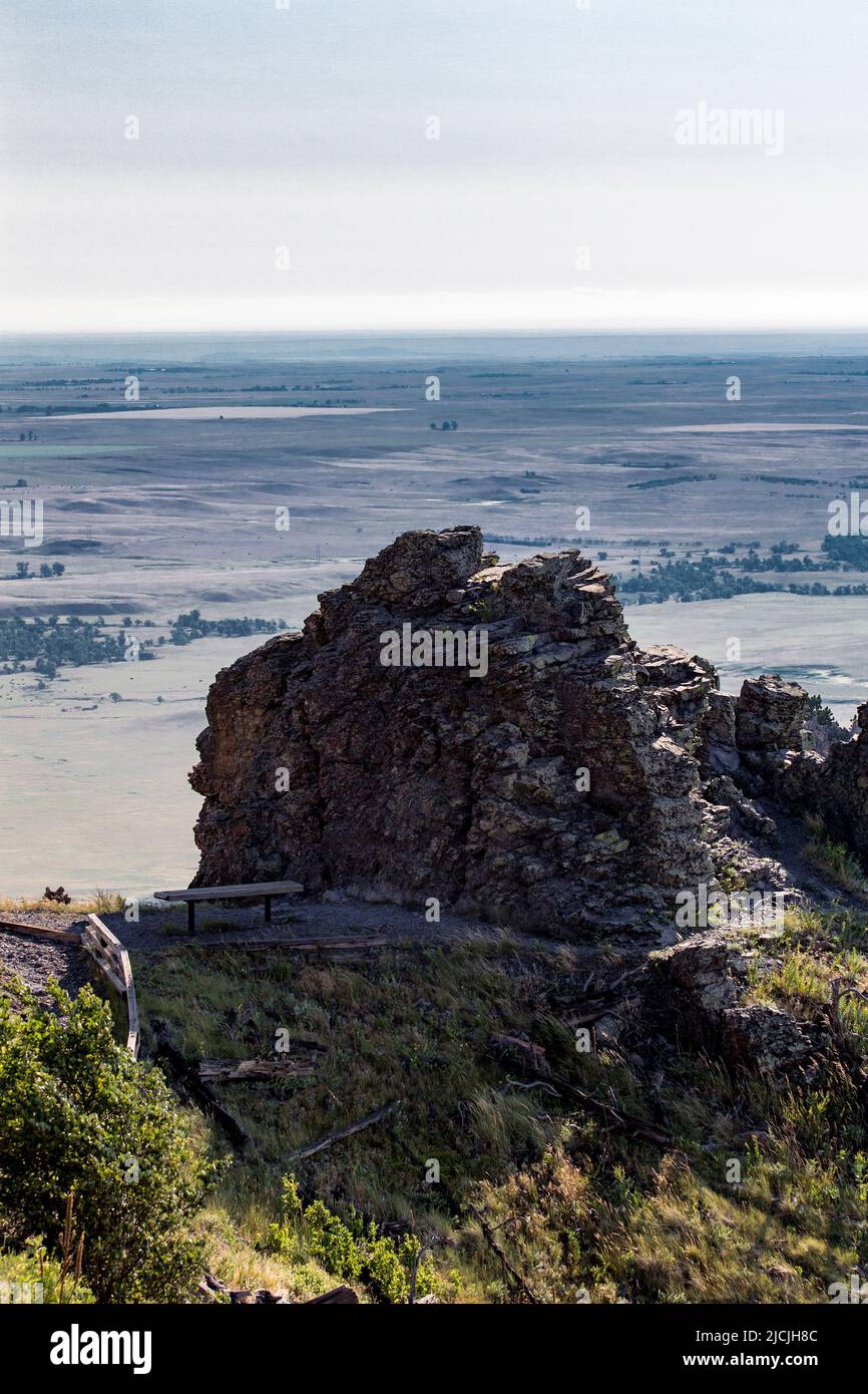 Bear Butte State Park in Summer, South Dakota Stock Photo - Alamy