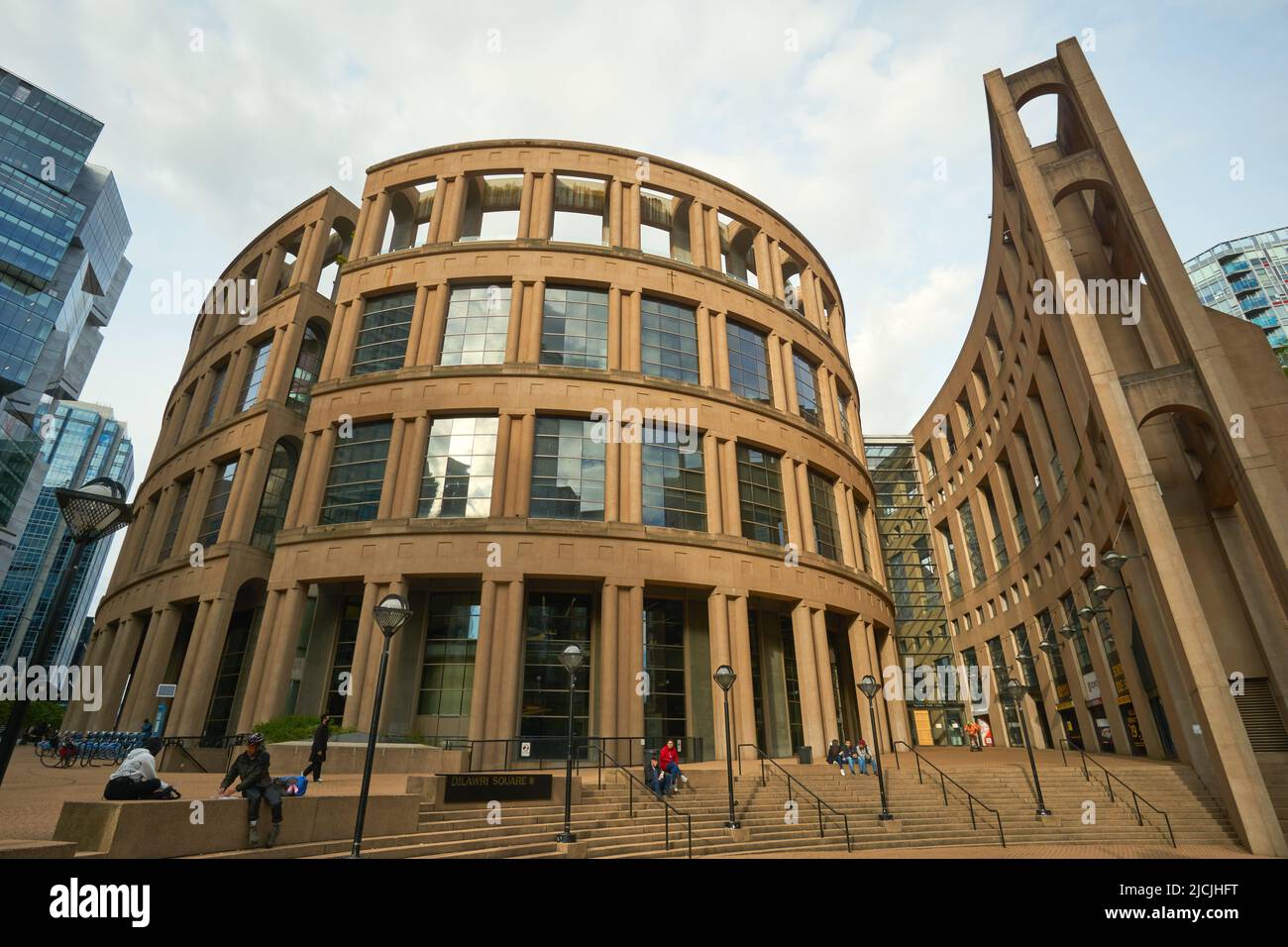 Exterior of Vancouver Public Library VPL central branch building ...
