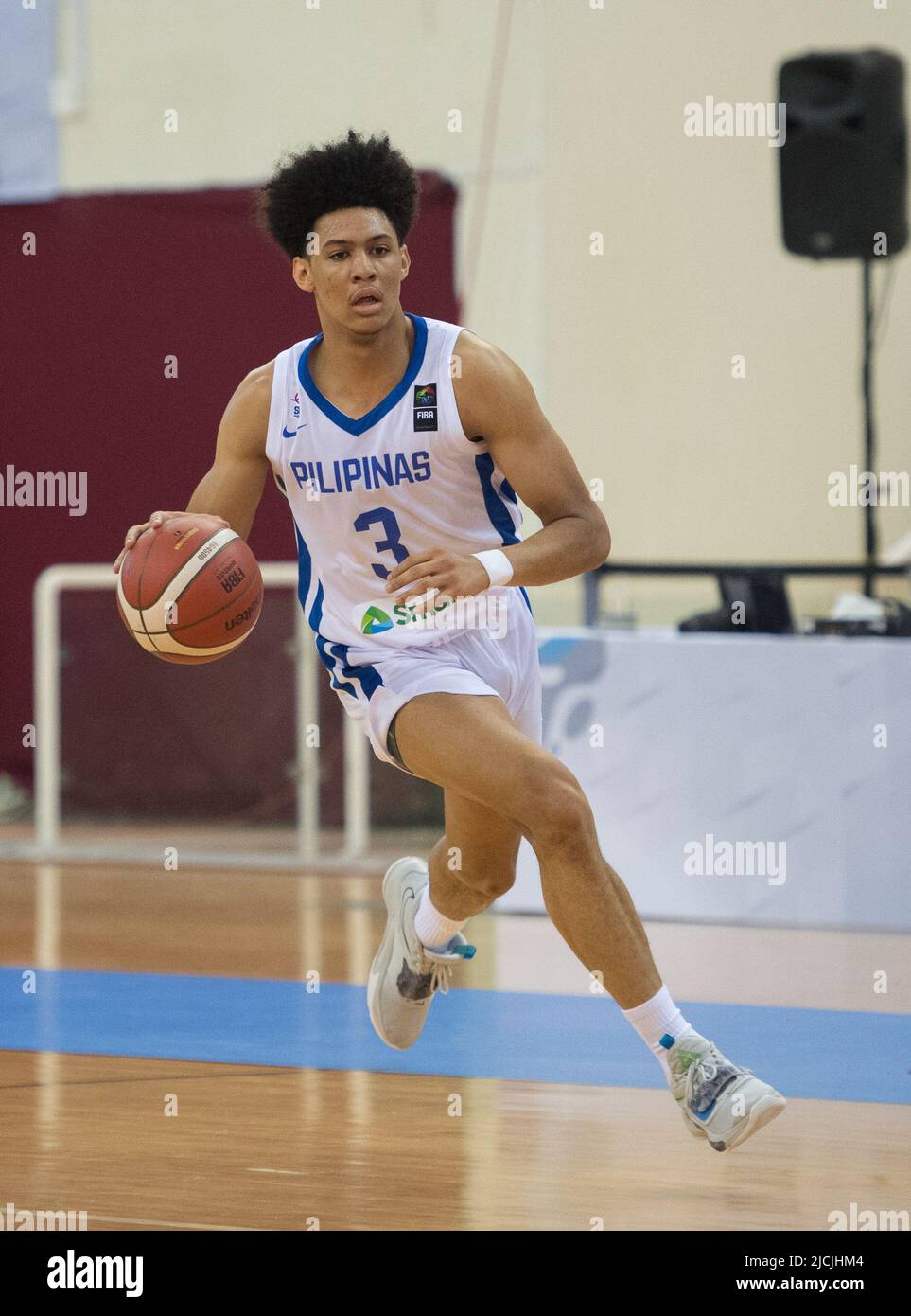 Doha, Qatar. 13th June, 2022. Caelum Emmanuel Harris of the Philippine ...