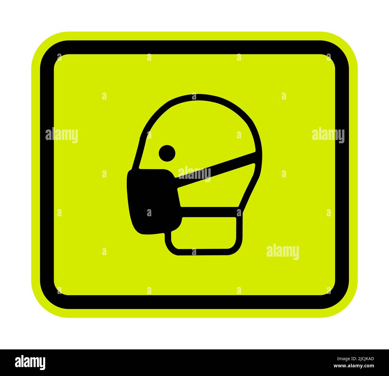 Symbol wear masks Sign Isolate On White Background,Vector Illustration ...