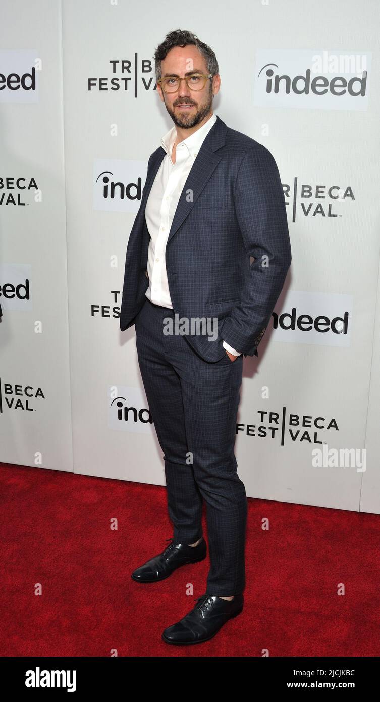 New York, USA. 13th June, 2022. Joe Plummer attends the world premiere ...