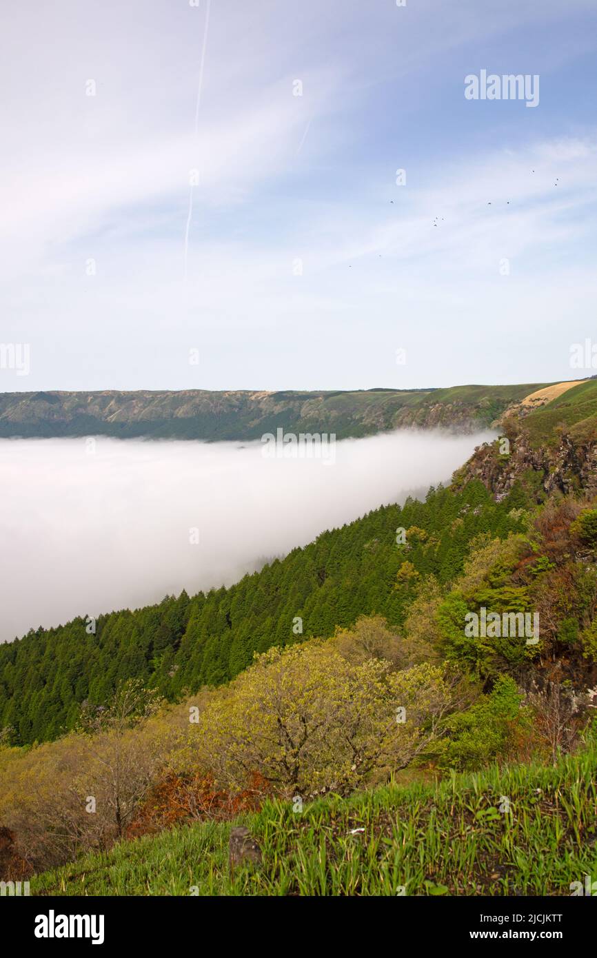 Sea of Clouds, Aso, Kyushu region, Japan Stock Photo - Alamy