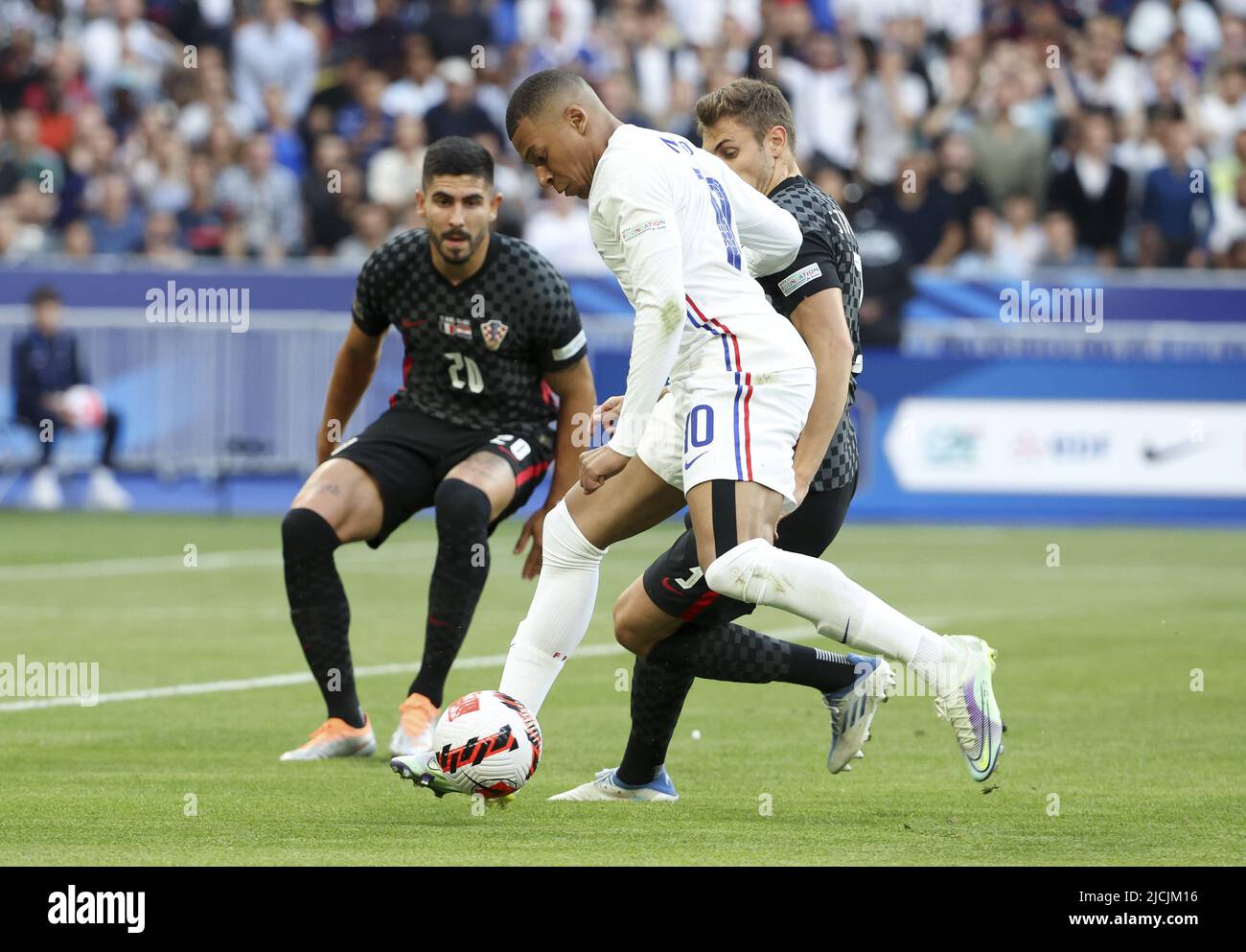 Kylian mbappe france nations league hi-res stock photography and images ...