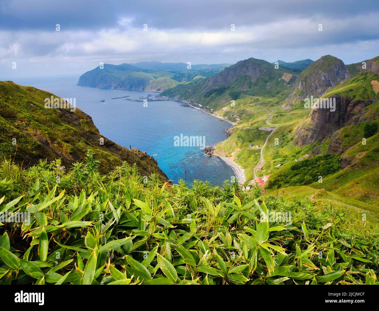 Landscape in Rebun Island, Hokkaido, Japan Stock Photo - Alamy