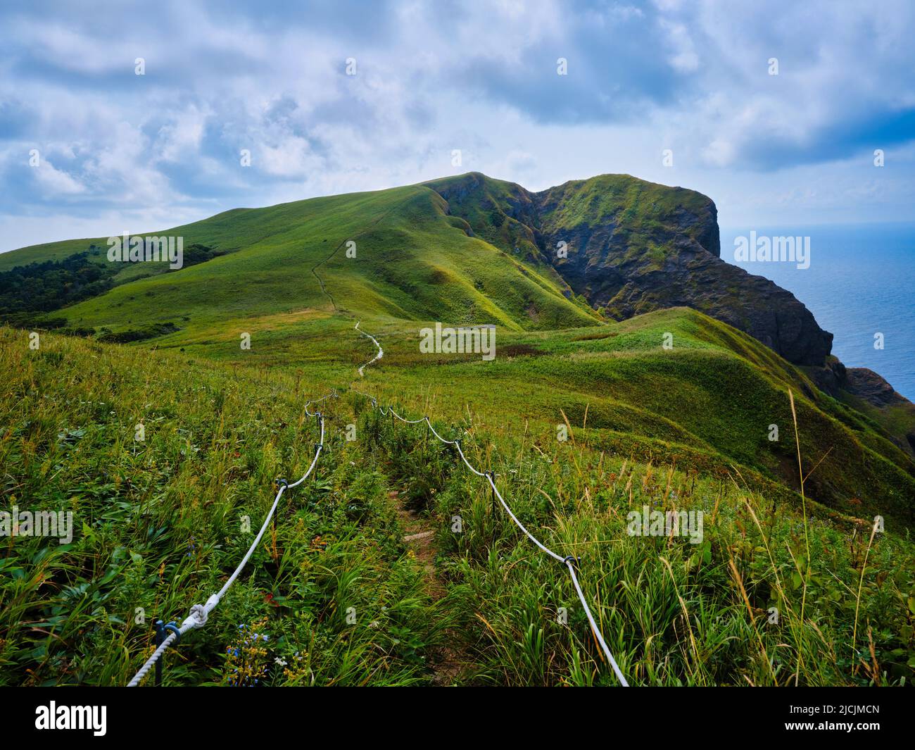 Landscape in Rebun Island, Hokkaido, Japan Stock Photo - Alamy