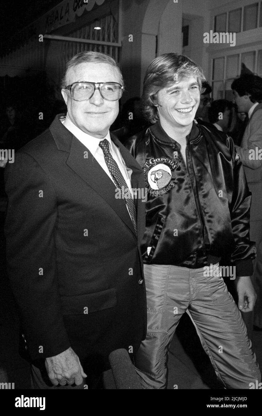 Gene Kelly and Chris Atkins Circa 1980's Credit: Ralph Dominguez ...