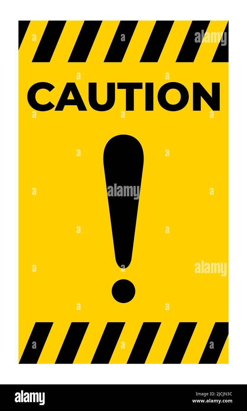 Warning sign Sign Isolate On White Background Stock Vector Image & Art ...