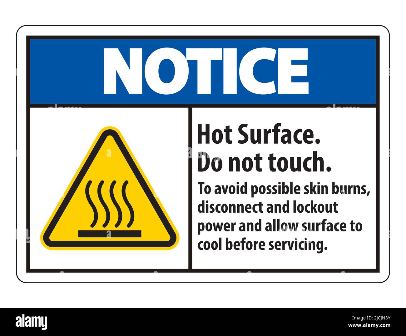 Hot Surface, Do Not Touch, To Avoid Possible Skin Burns, Disconnect And ...