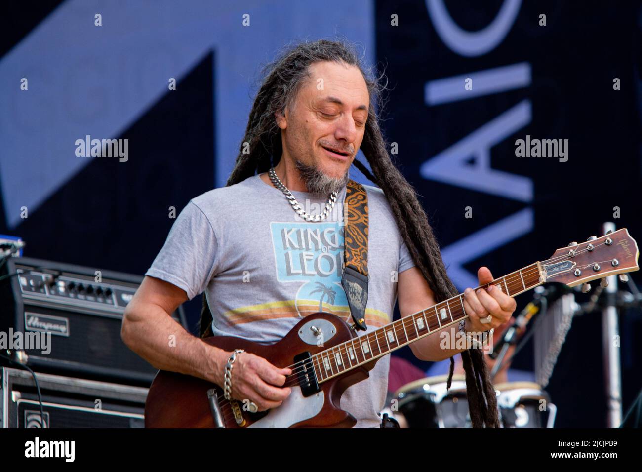 Vitale Bonino AKA Bunna performs live in concert with his band Africa ...