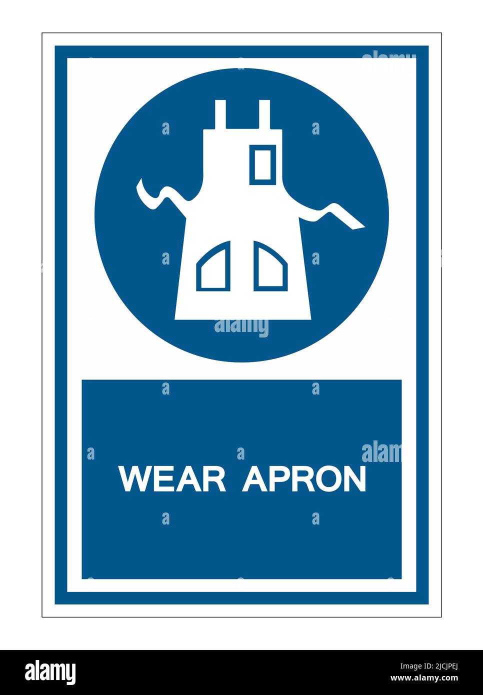 Symbol Wear Apron Isolate On White Background,Vector Illustration EPS ...