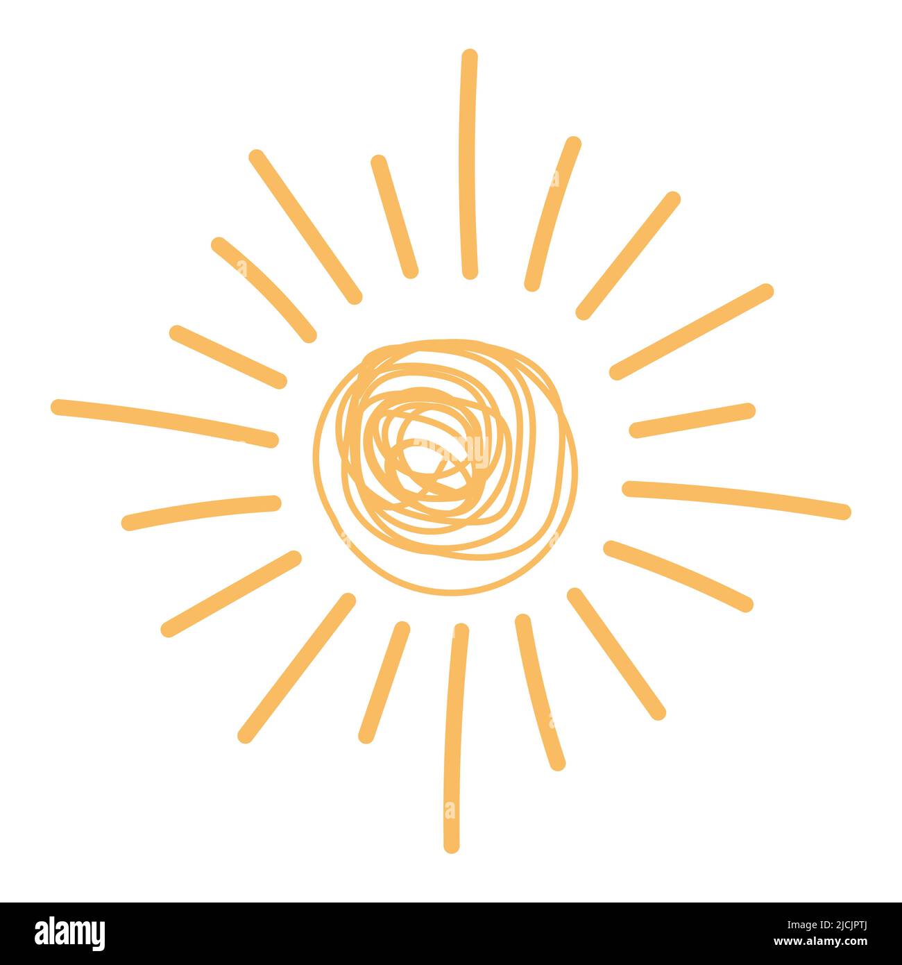 Sun vector drawing Stock Vector Image & Art - Alamy
