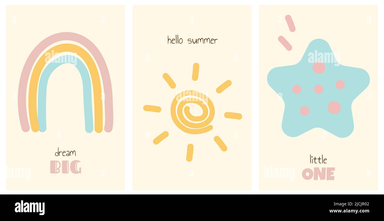 Set of weather paintings Stock Vector Image & Art - Alamy