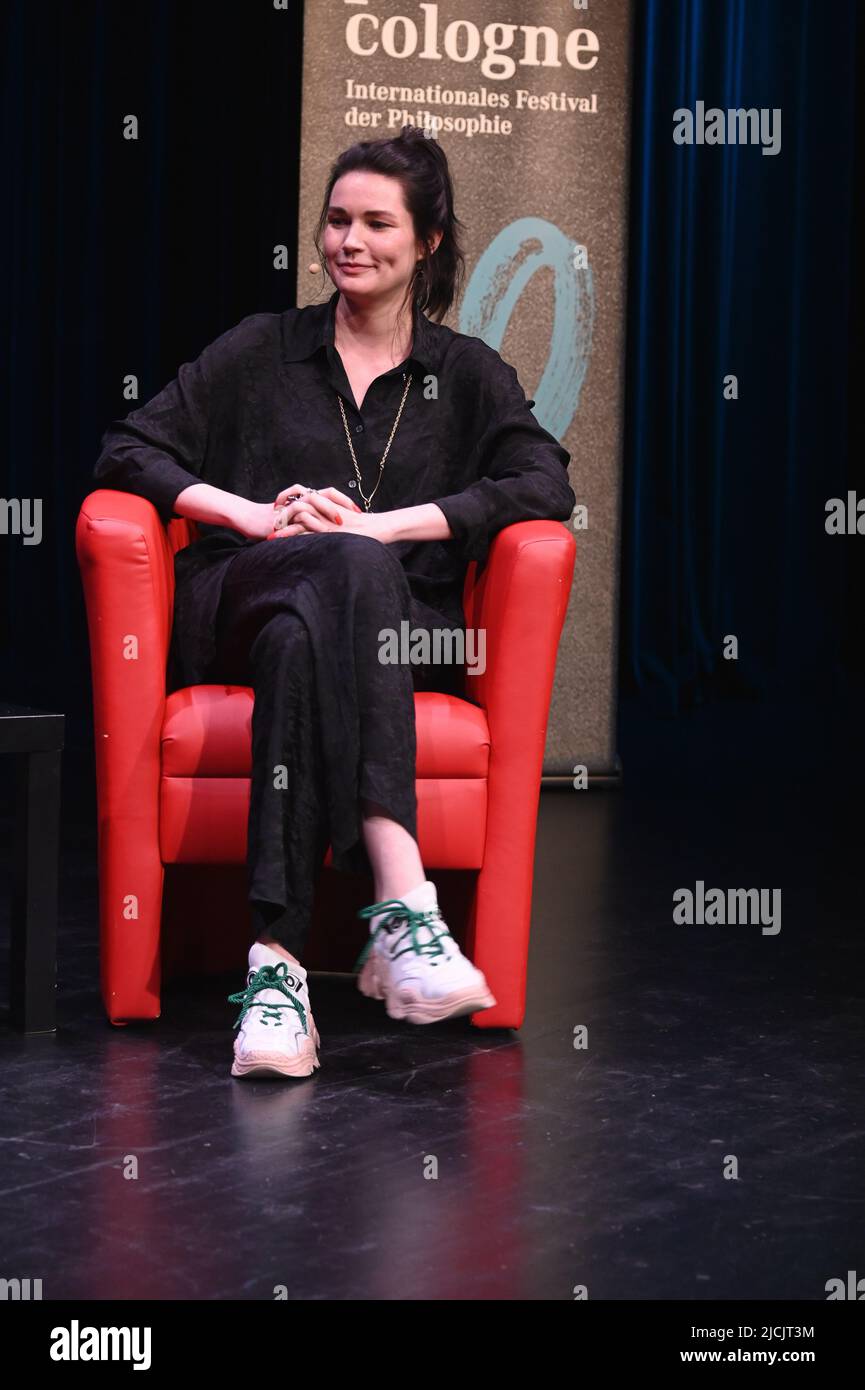 Cologne, Germany. 13th June, 2022. cultural scientist Annekathrin ...