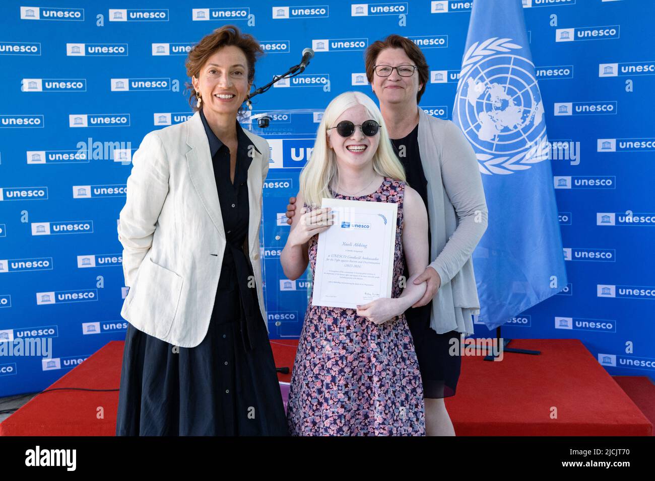 For the International Albinism Awareness Day, Audrey Azoulay, Director ...