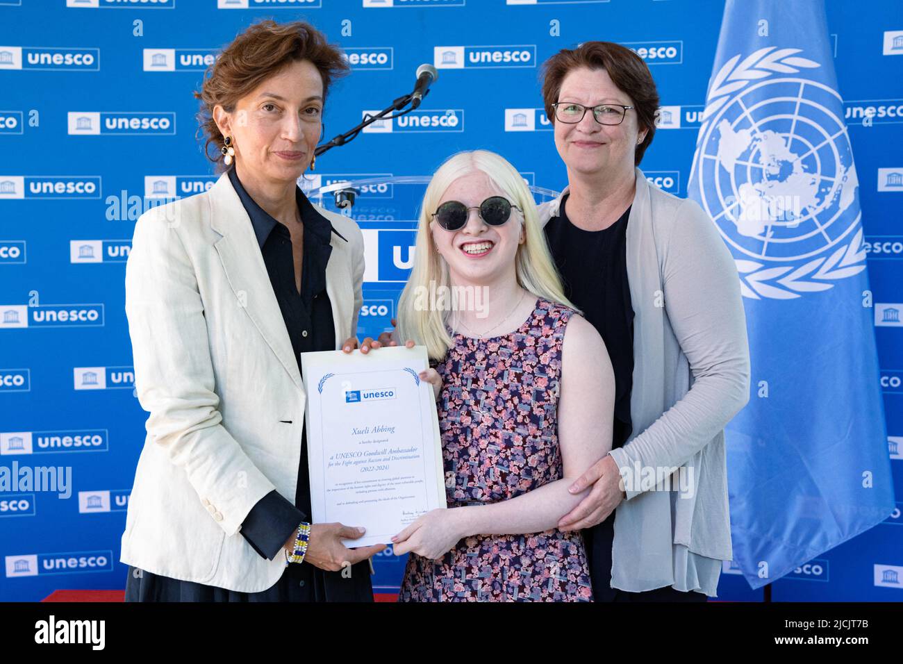 For the International Albinism Awareness Day, Audrey Azoulay, Director ...