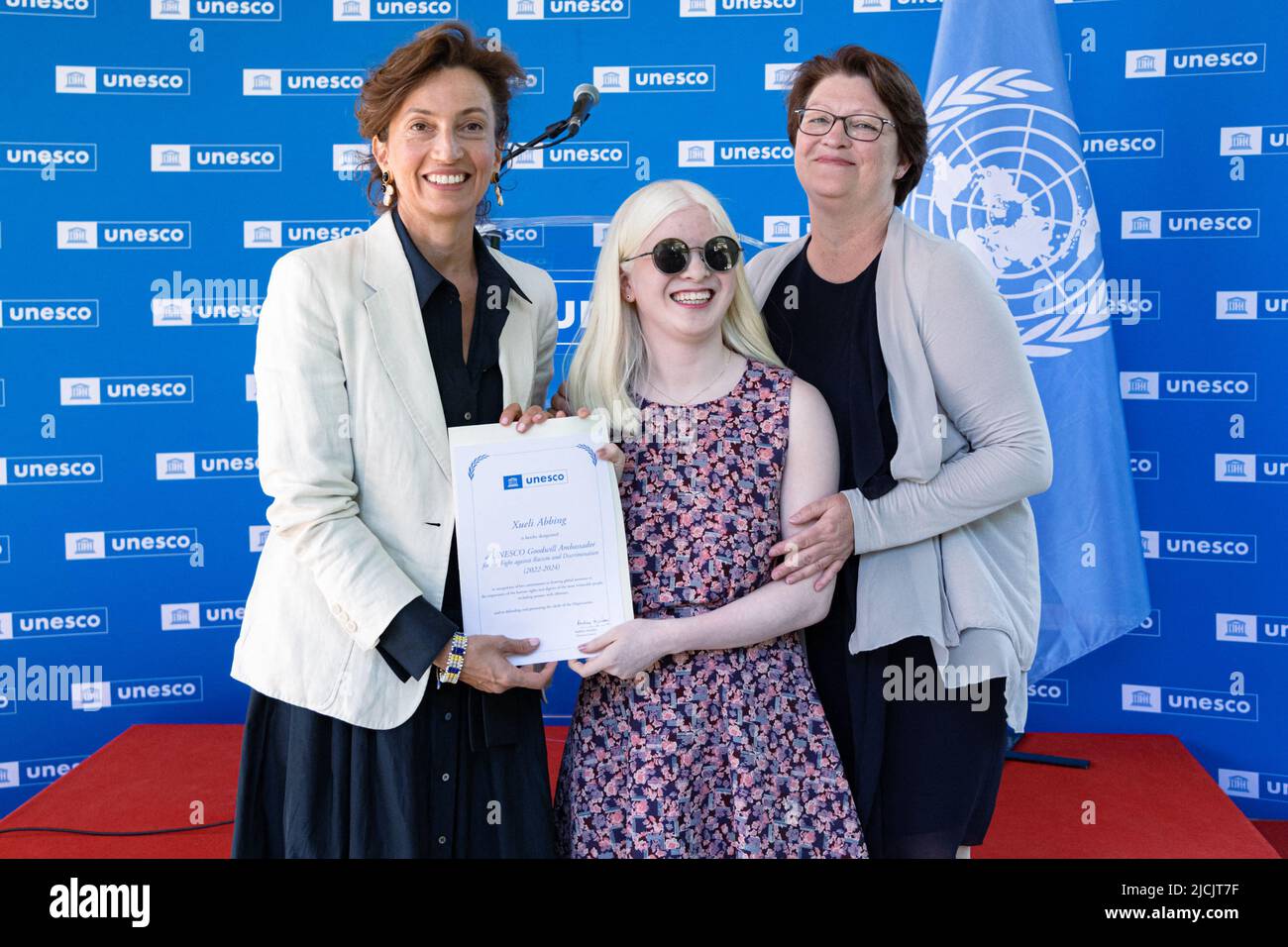 For the International Albinism Awareness Day, Audrey Azoulay, Director ...