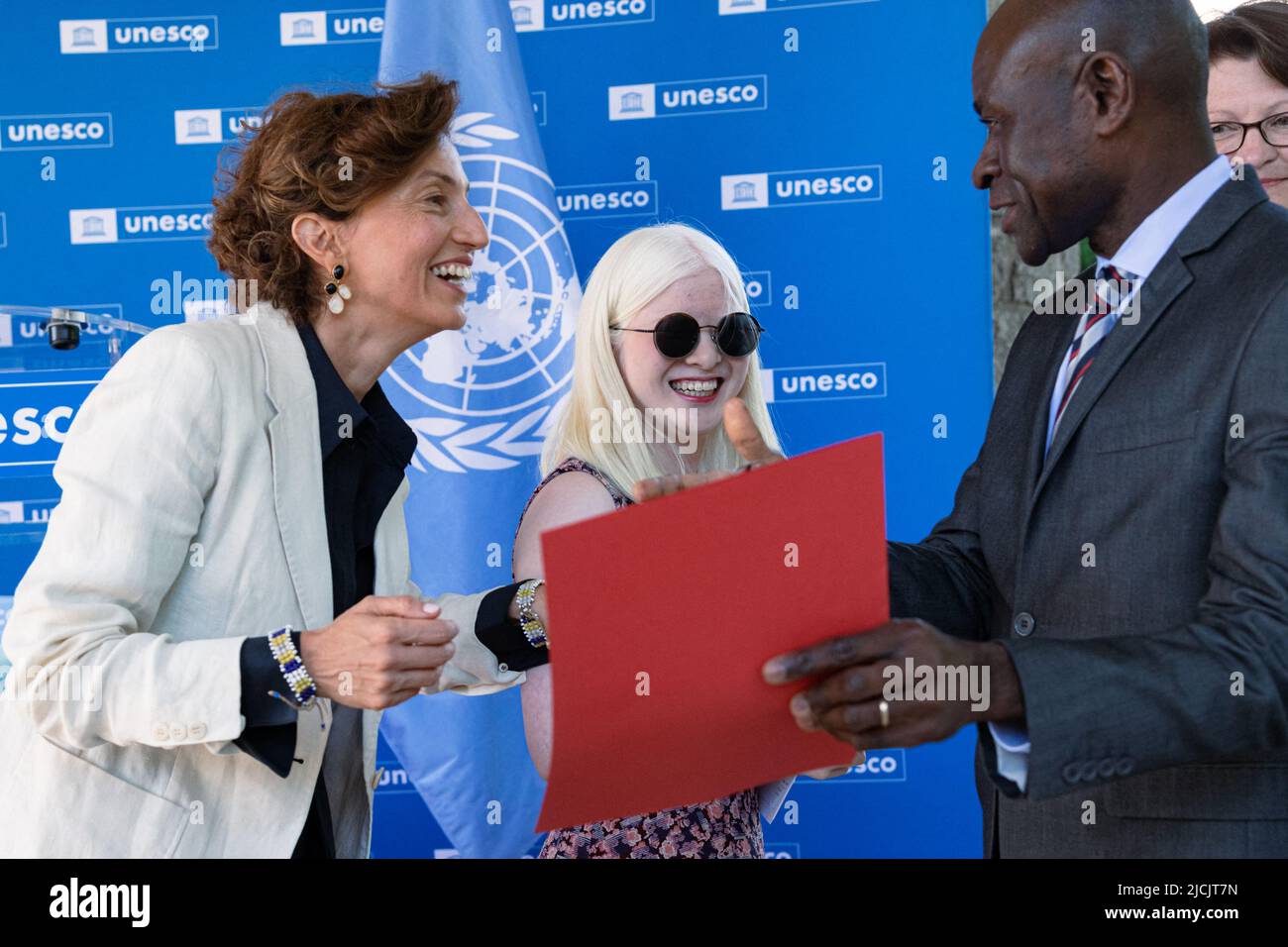 For the International Albinism Awareness Day, Audrey Azoulay, Director ...