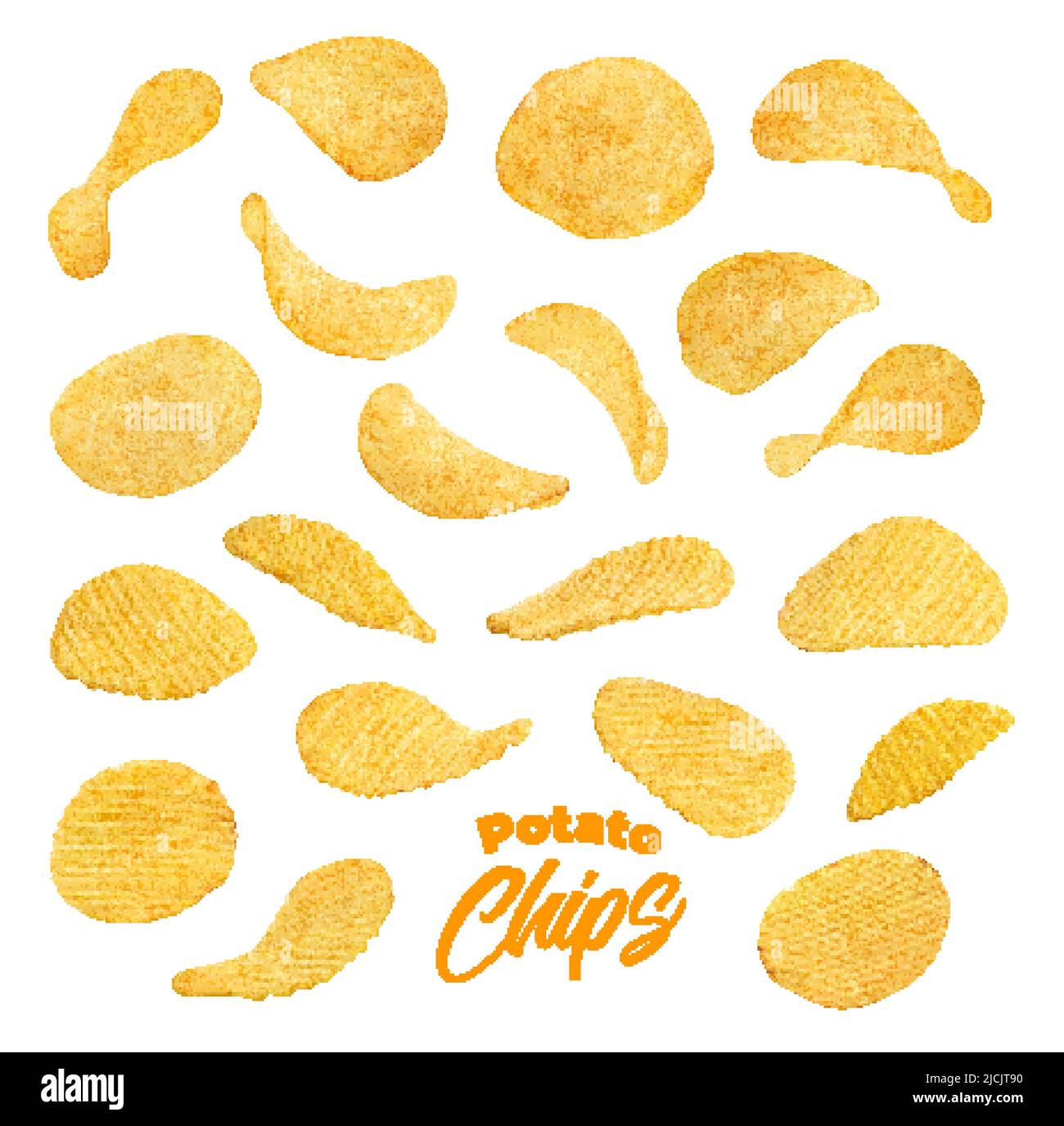 Crinkle cut Stock Vector Images - Alamy