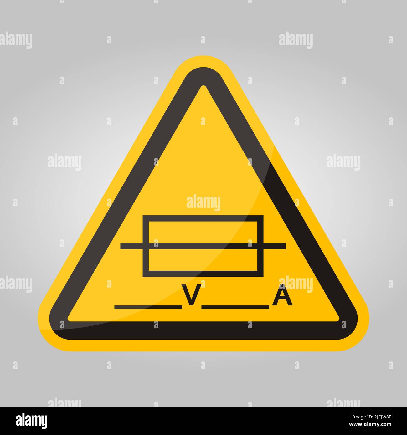 Fuse (Writable) Symbol Sign Isolate On White Background,Vector ...
