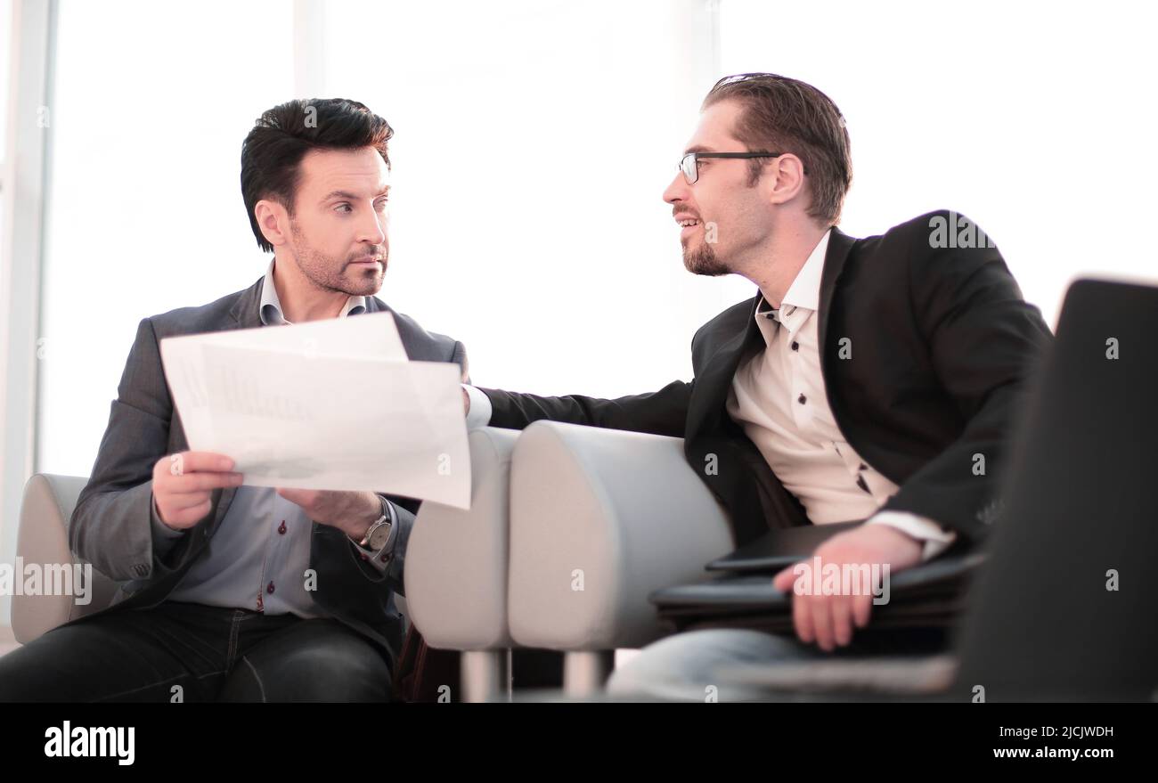 close up.lawyer discussing with client business documents Stock Photo ...