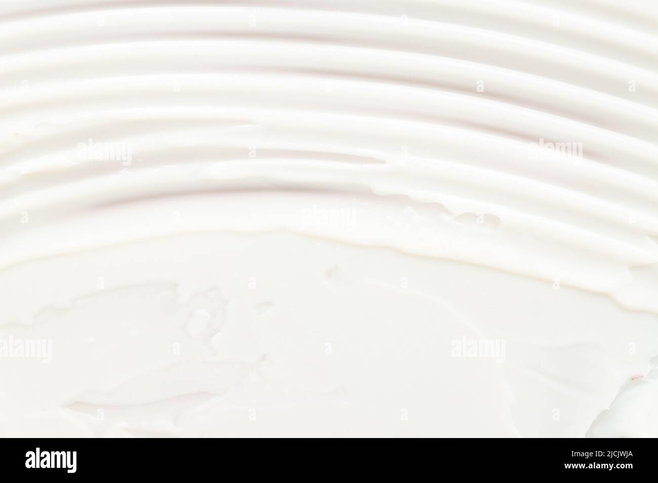 White cream or body lotion texture background with copy space. Cosmetic ...