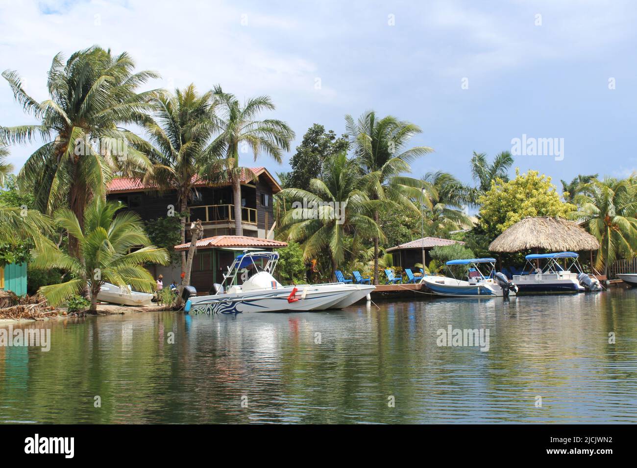 Belize city belize tourism village hi-res stock photography and images ...