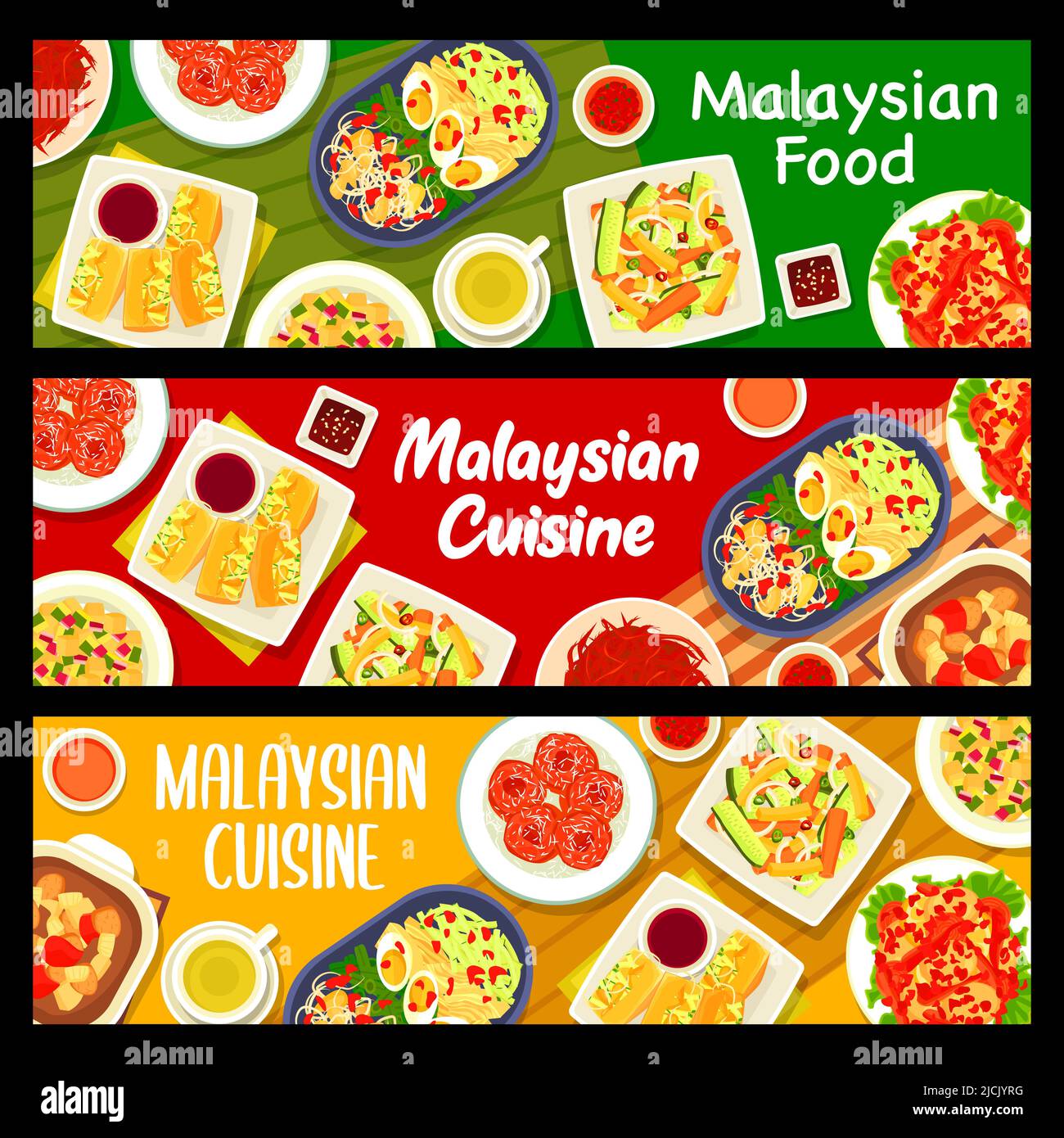 Malaysian kuih Stock Vector Images - Alamy