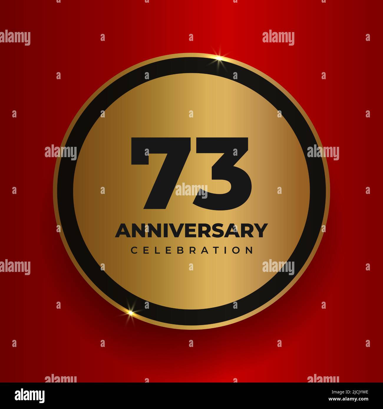73 years anniversary celebration background. Celebrating 73rd ...